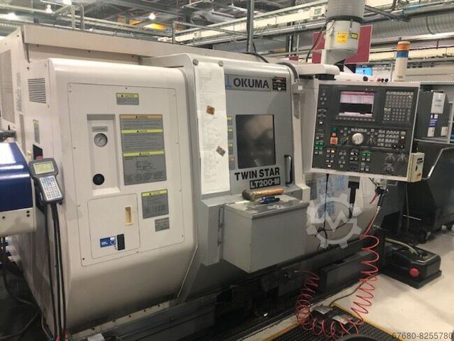 Okuma Twinstar LT200M Twin turret multi axis CNC Lathe